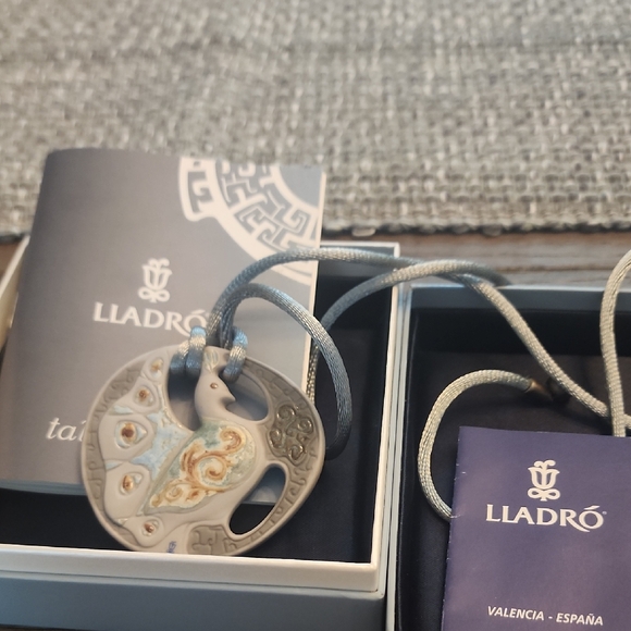 Lladro | Jewelry | Lladro Talismania Porcelain Pendant Necklace | Poshmark